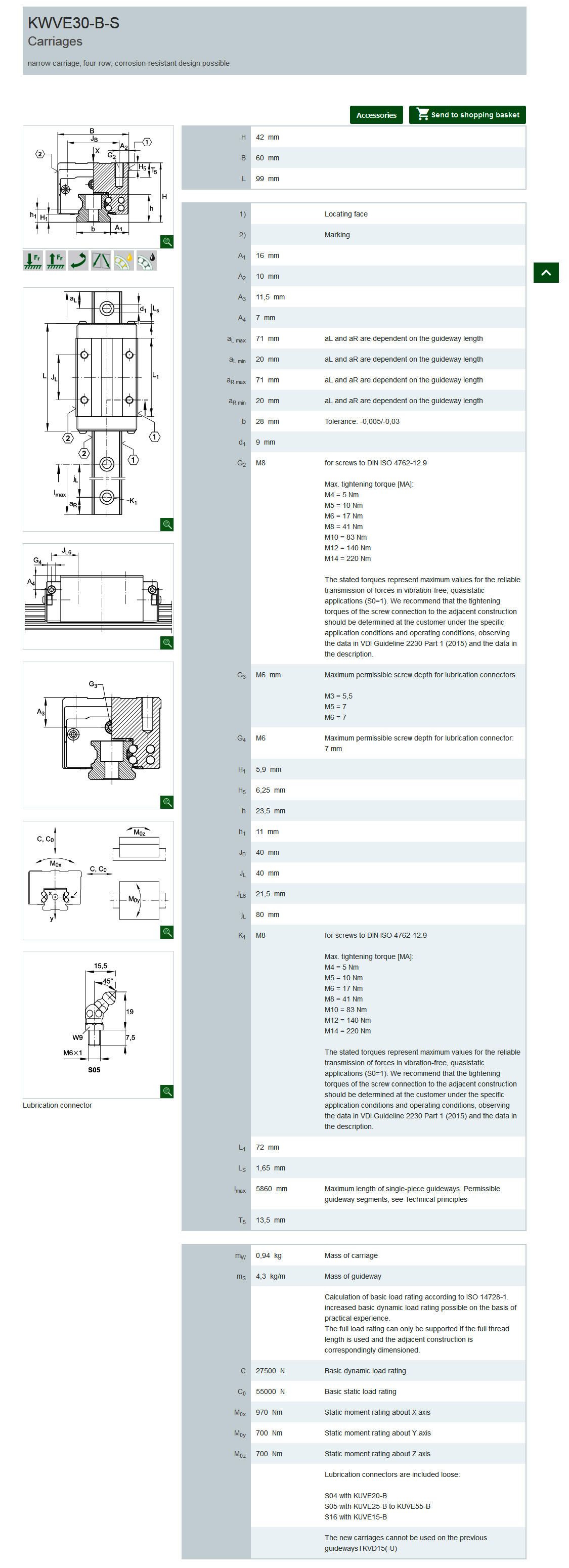 INA KWVE30BSG3V1 Slide Block And Linear Rail - Buy slide block and ...